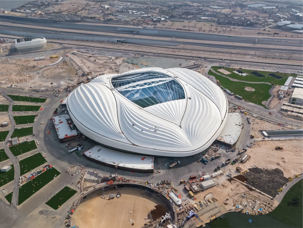 Al Wakra Stadium - Tadmur Roofs & Pools